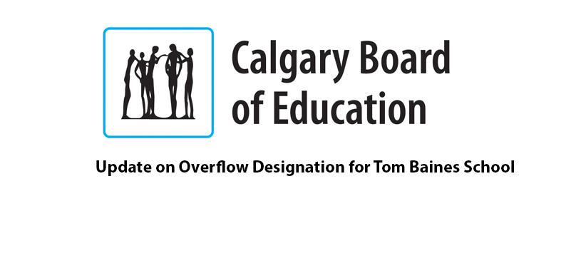 Update on Overflow Designation for Tom Baines School - Tom Baines School
